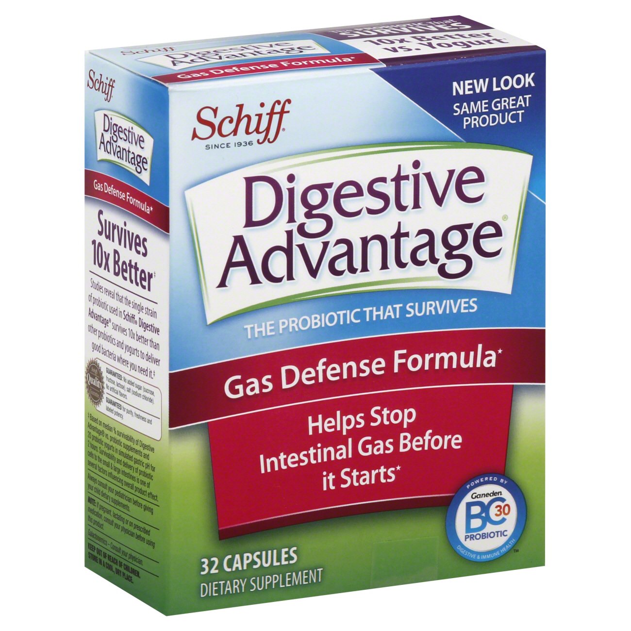 Schiff Digestive Advantage Gas Defense Formula Capsules - Shop ...