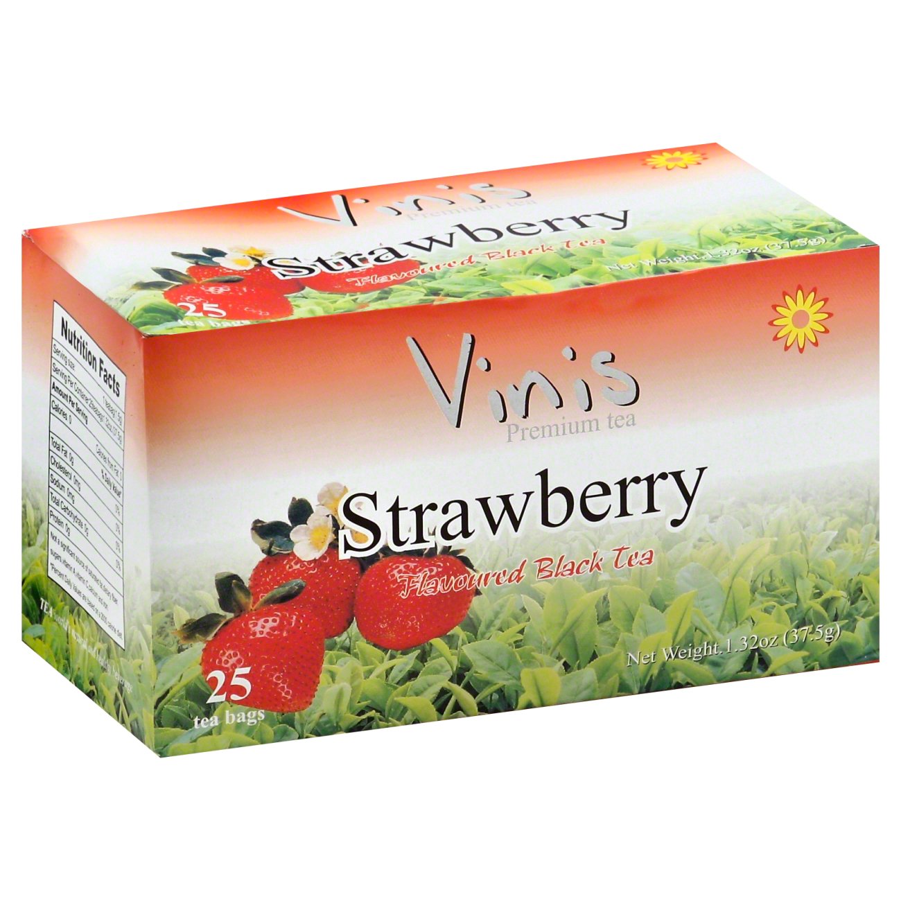 Vinis Strawberry Black Tea - Shop Tea at H-E-B