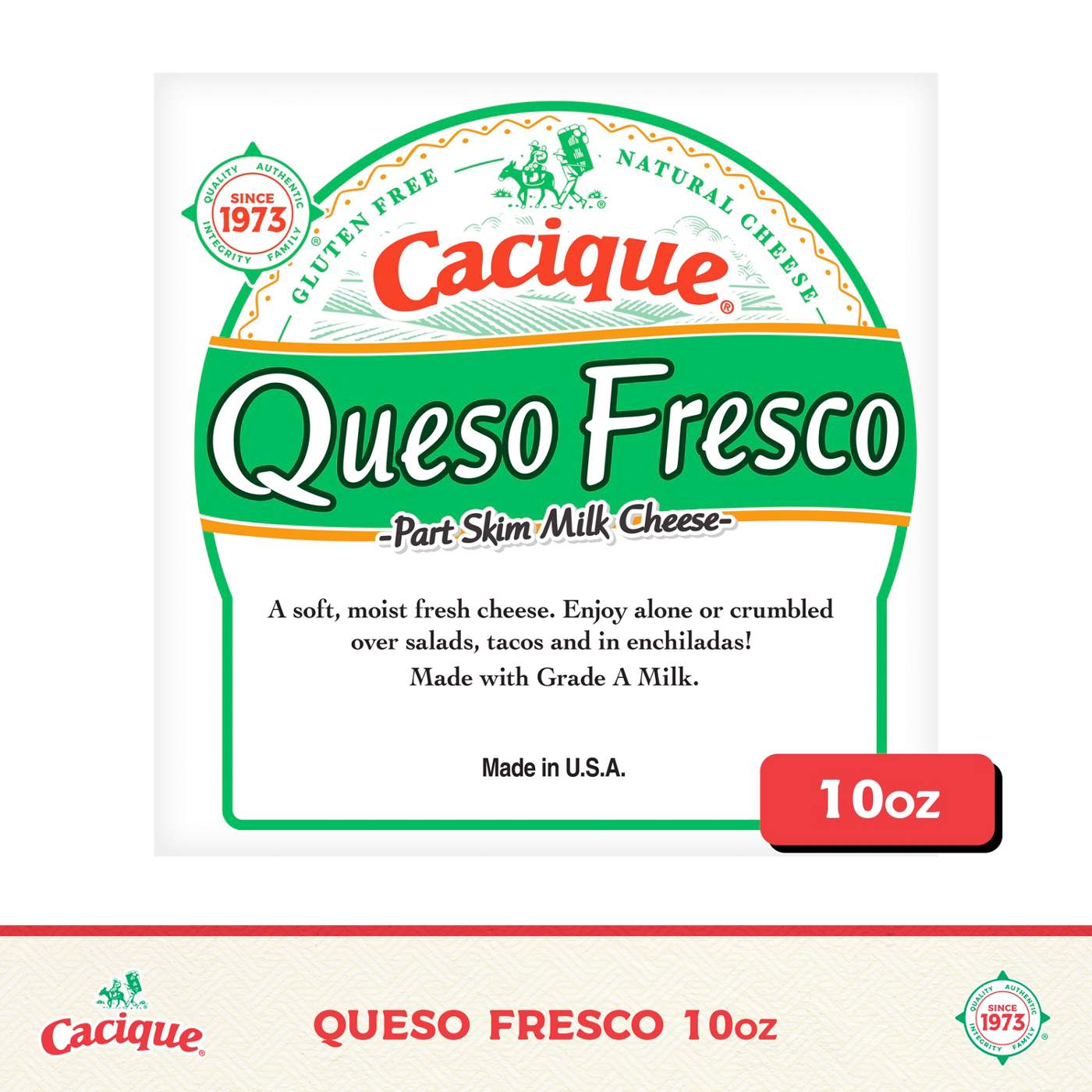 Cacique Queso Fresco Cheese - Shop Cheese at H-E-B