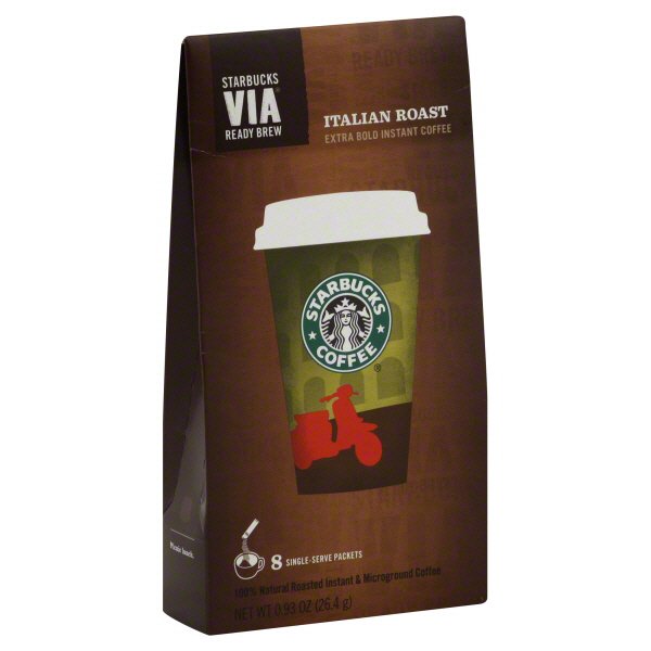 Starbucks VIA Ready Brew Italian Roast Extra Bold Instant and ...