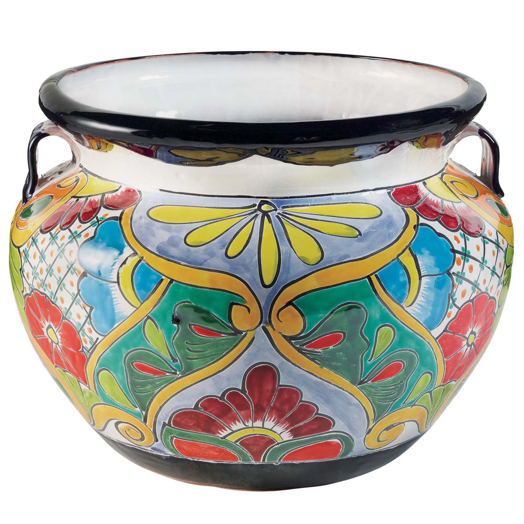 Planters & Pots Talavera Decorative Planter Vase Pot Home Decor ...