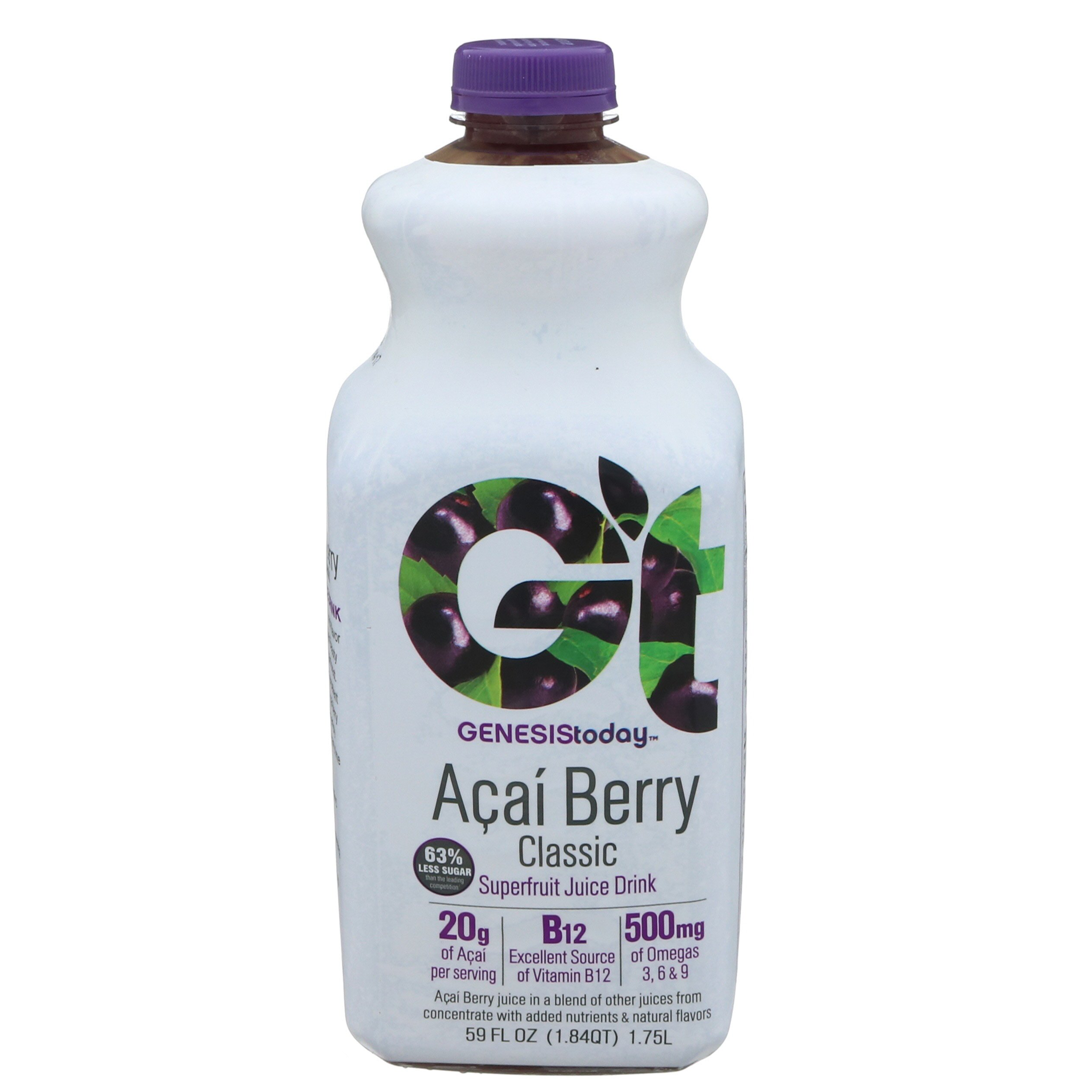 Genesis Today Acai Berry Classic Superfruit Juice Drink - Shop Juice at ...