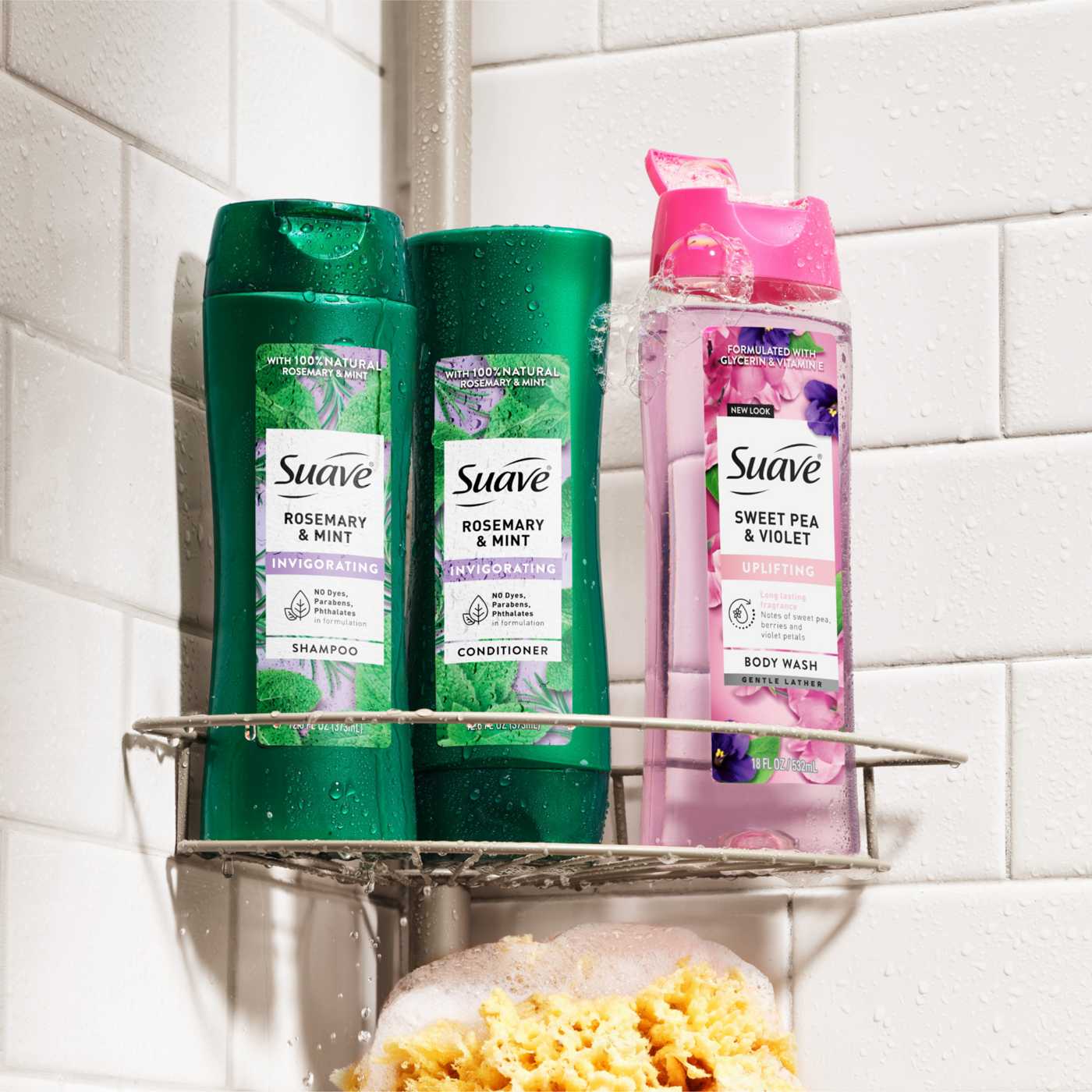 Suave Invigorating Shampoo - Rosemary and Mint - Shop Shampoo ...