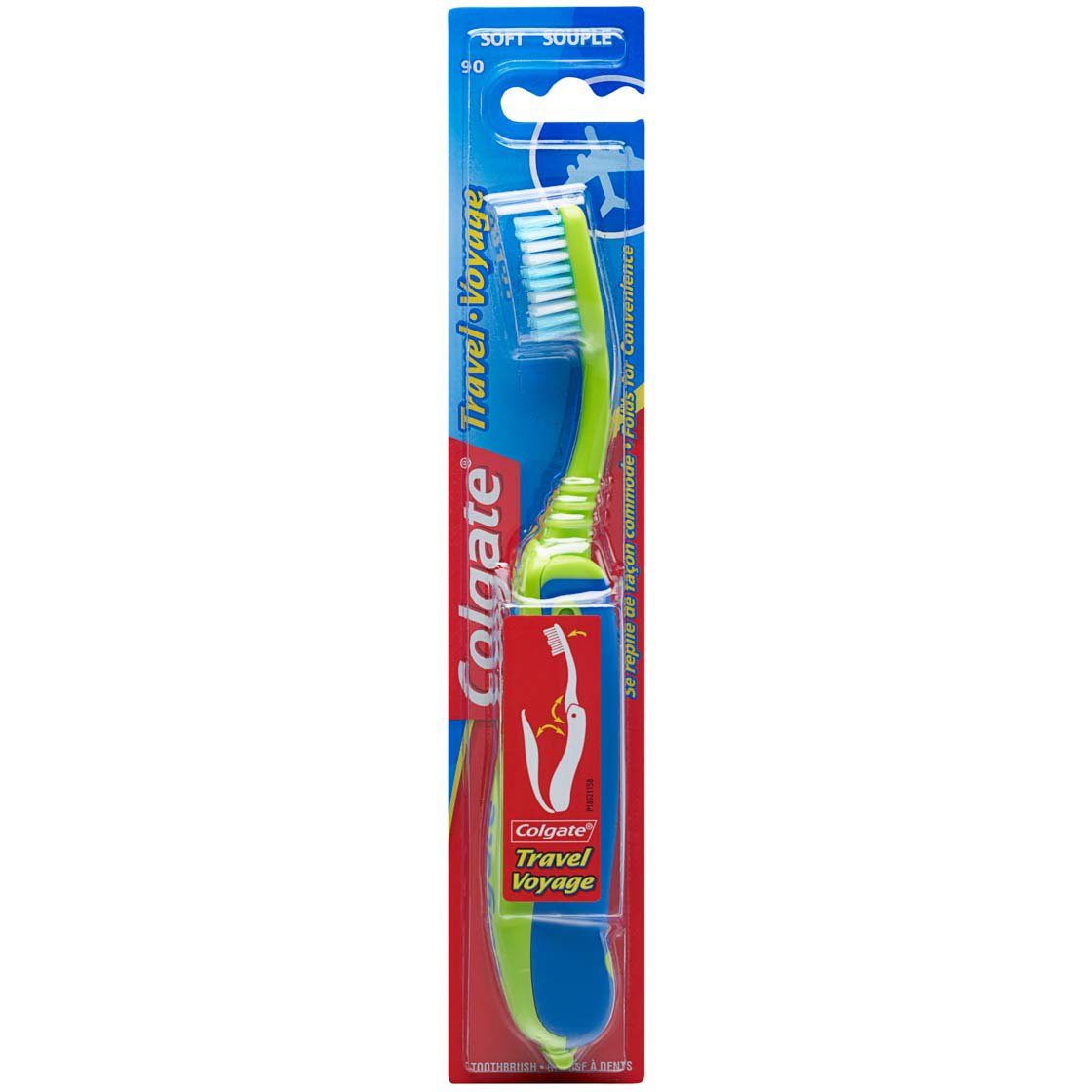 Colgate Travel Size Compactable Toothbrush Soft - Assorted Colors ...