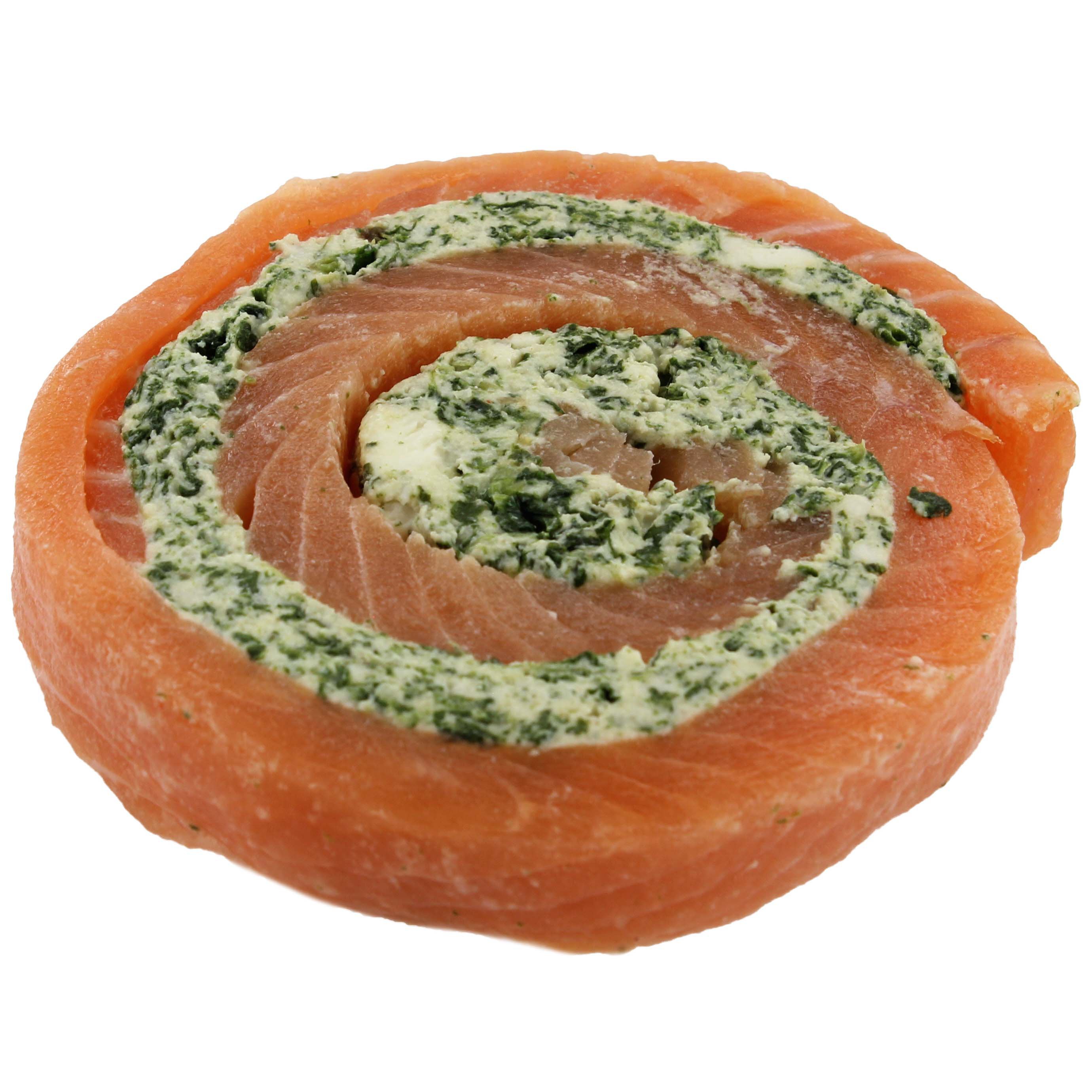 Fresh Atlantic Salmon Pinwheel With Spinach Feta Stuffing - Shop Fish ...