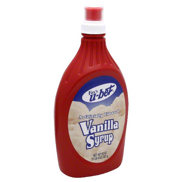 Fox's U-Bet Vanilla Syrup - Shop Sundae toppings at H-E-B