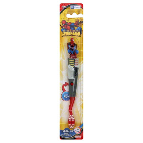 Dr. Fresh Spider-Man Light Up Toothbrush - Shop Toothbrushes at H-E-B