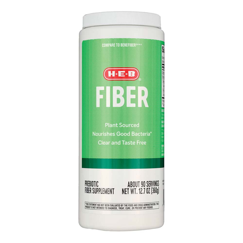 H-E-B Flavor Free Clear Fiber Supplement - Shop Digestion & nausea at H-E-B