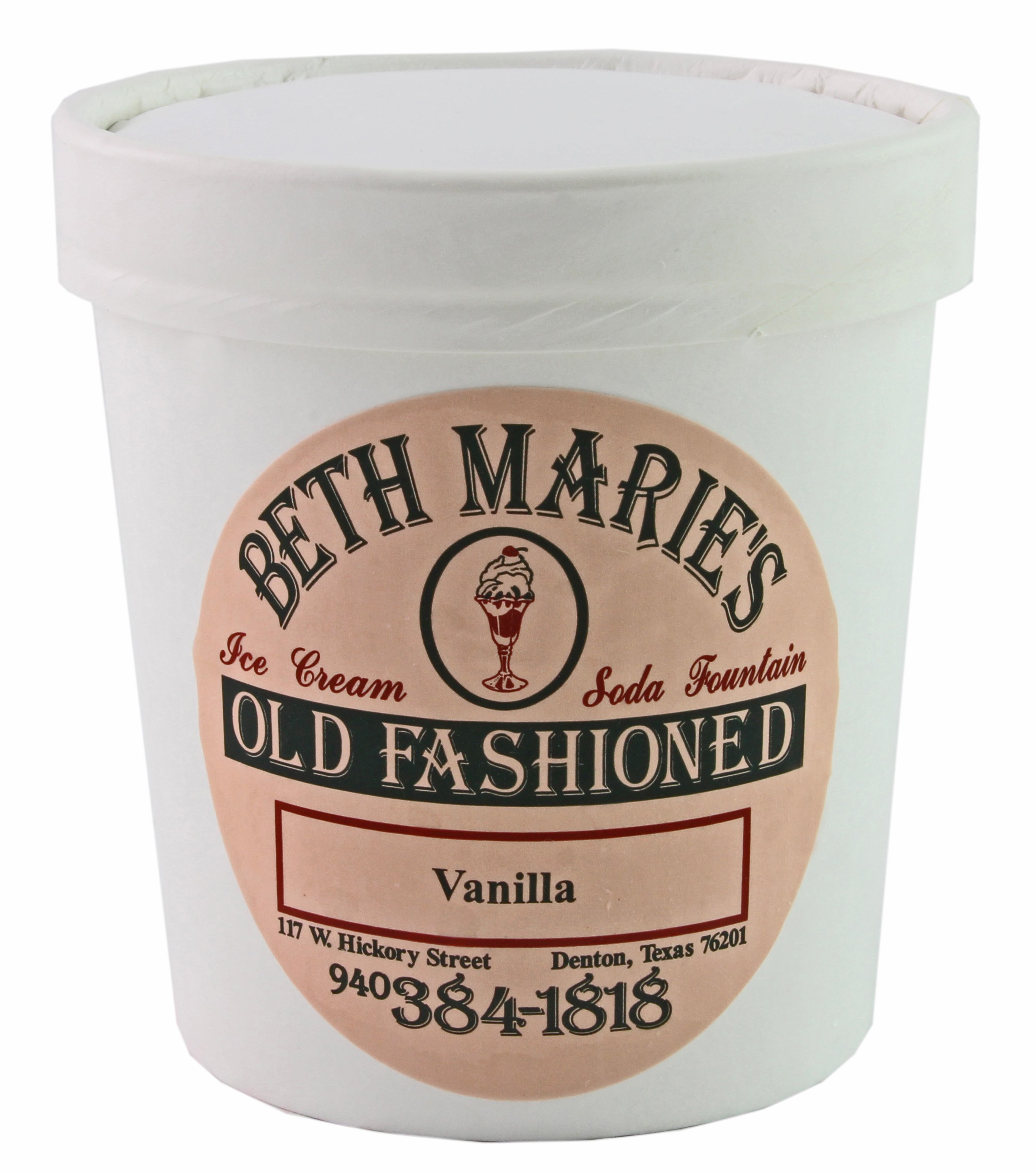 Beth Marie's Old Fashioned Vanilla Ice Cream, 1 pt | Central Market ...