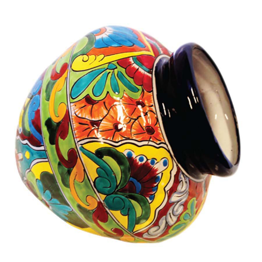 Blue Orange Pottery Talavera Cuban Planter - Shop Pots & planters at H-E-B
