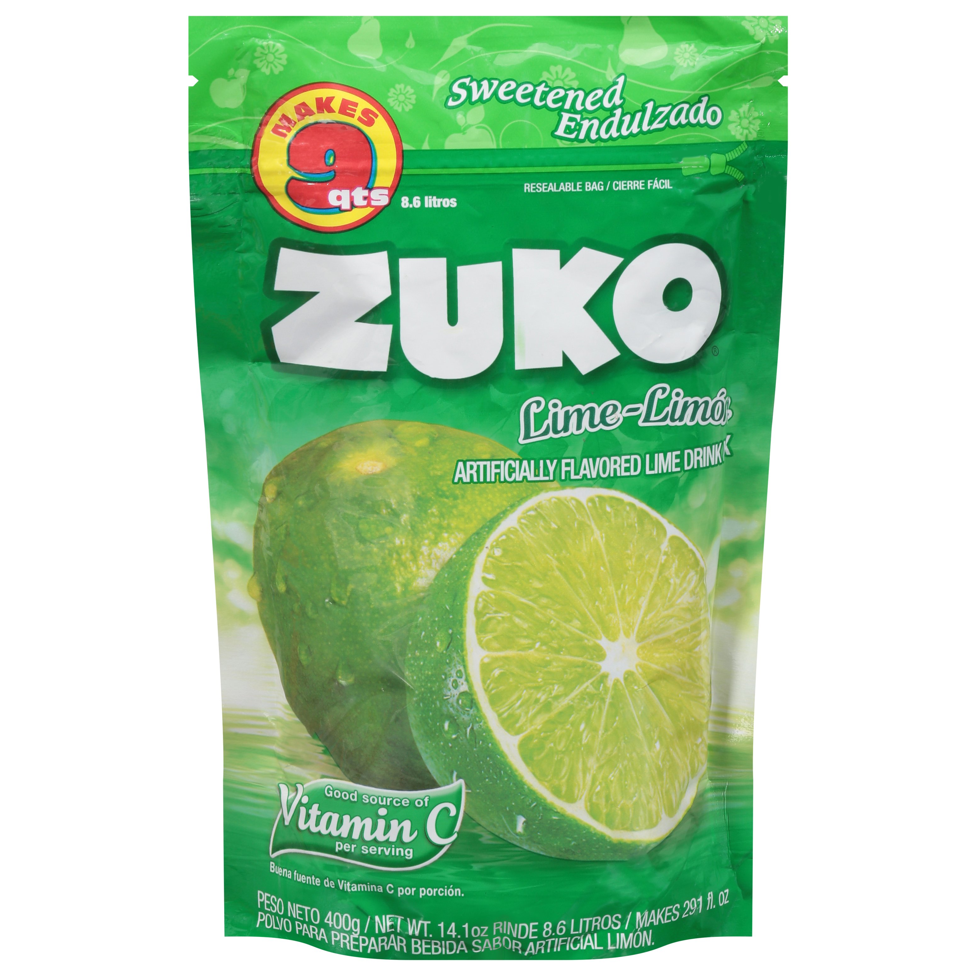 Zuko Lime Drink Mix - Shop Mixes & flavor enhancers at H-E-B