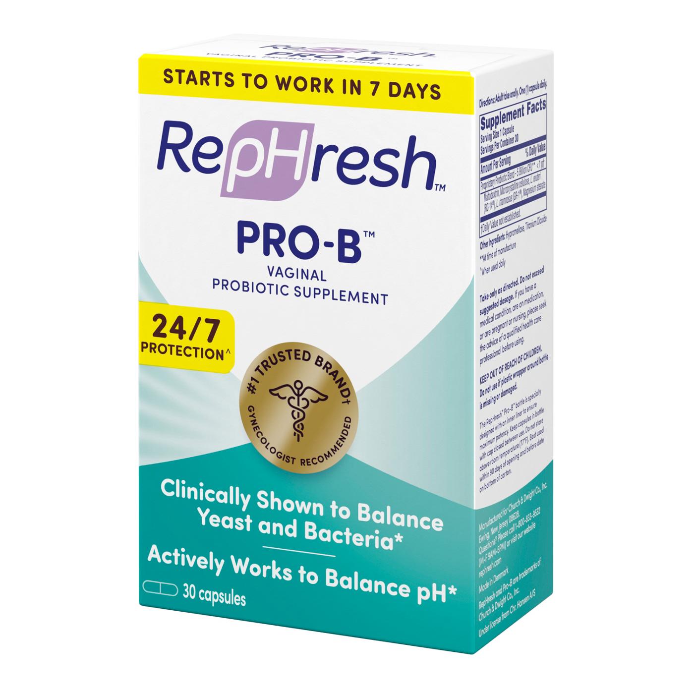 RepHresh Pro-B Vaginal Probiotic Supplement - Shop Diet & fitness at H-E-B