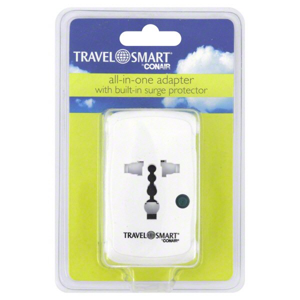 Travel Smart All-In-One Adapter With Built In Surge Protector - Shop ...