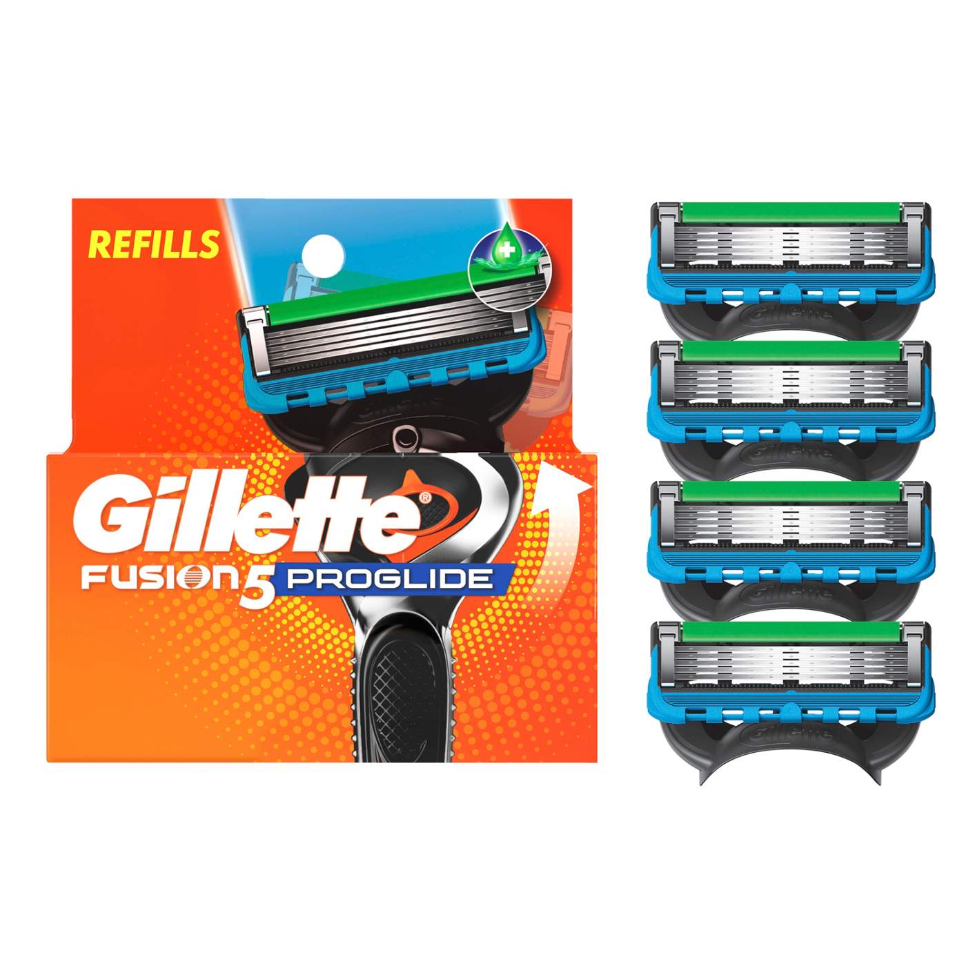 Gillette ProGlide Razor Blade Refills - Shop Razors & blades at H-E-B