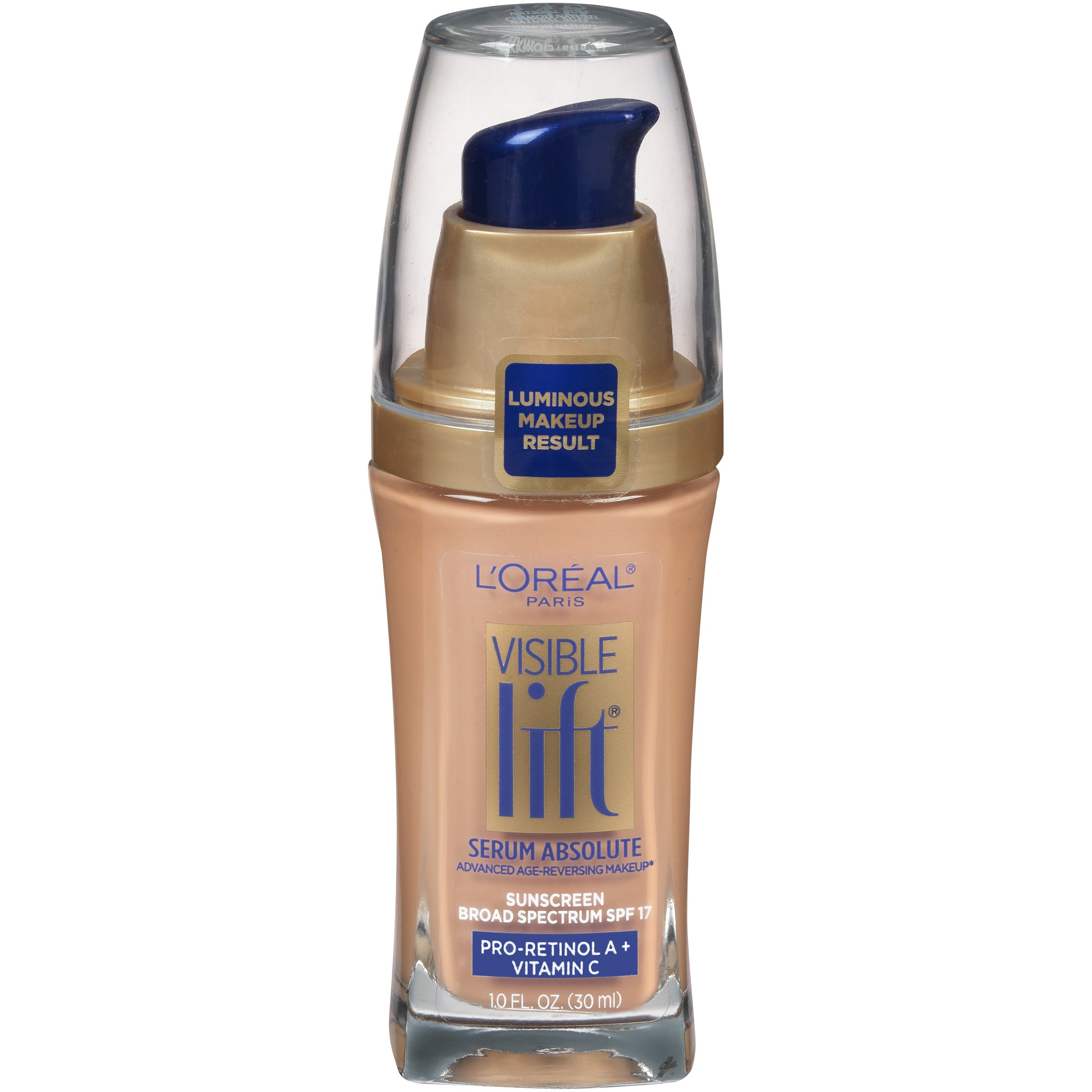 L'Oréal Paris Visible Lift Serum Absolute Lightweight Foundation, SPF ...
