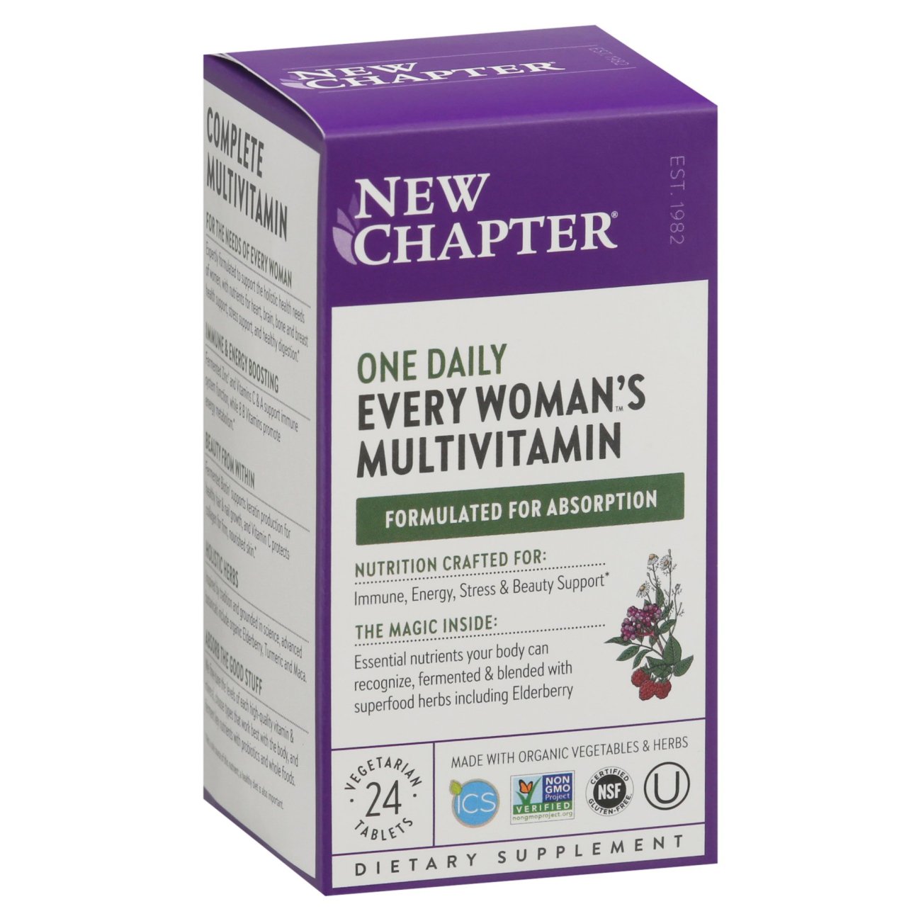 New Chapter Organics Every Woman's One Daily - Shop Multivitamins at H-E-B
