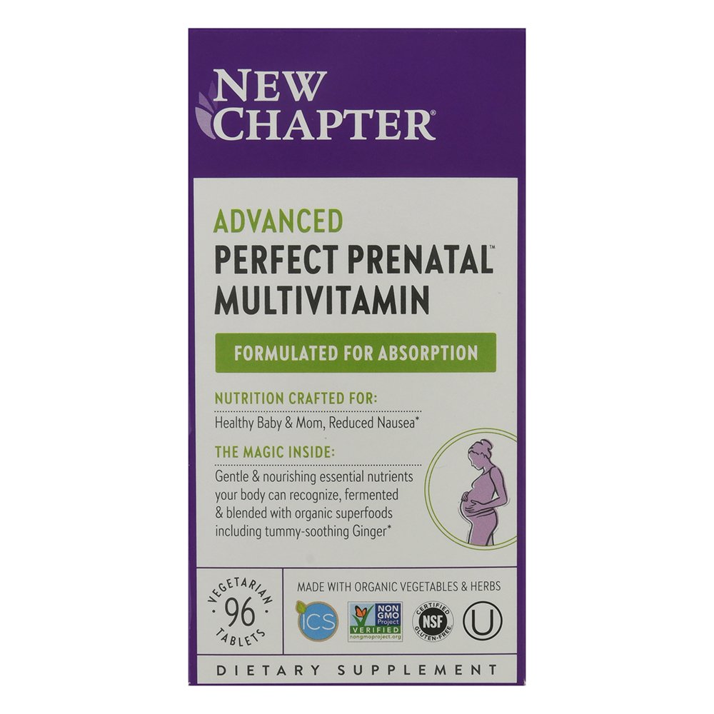 New Chapter Advanced Perfect Prenatal Multivitamin Tablets Shop Multivitamins At H E B