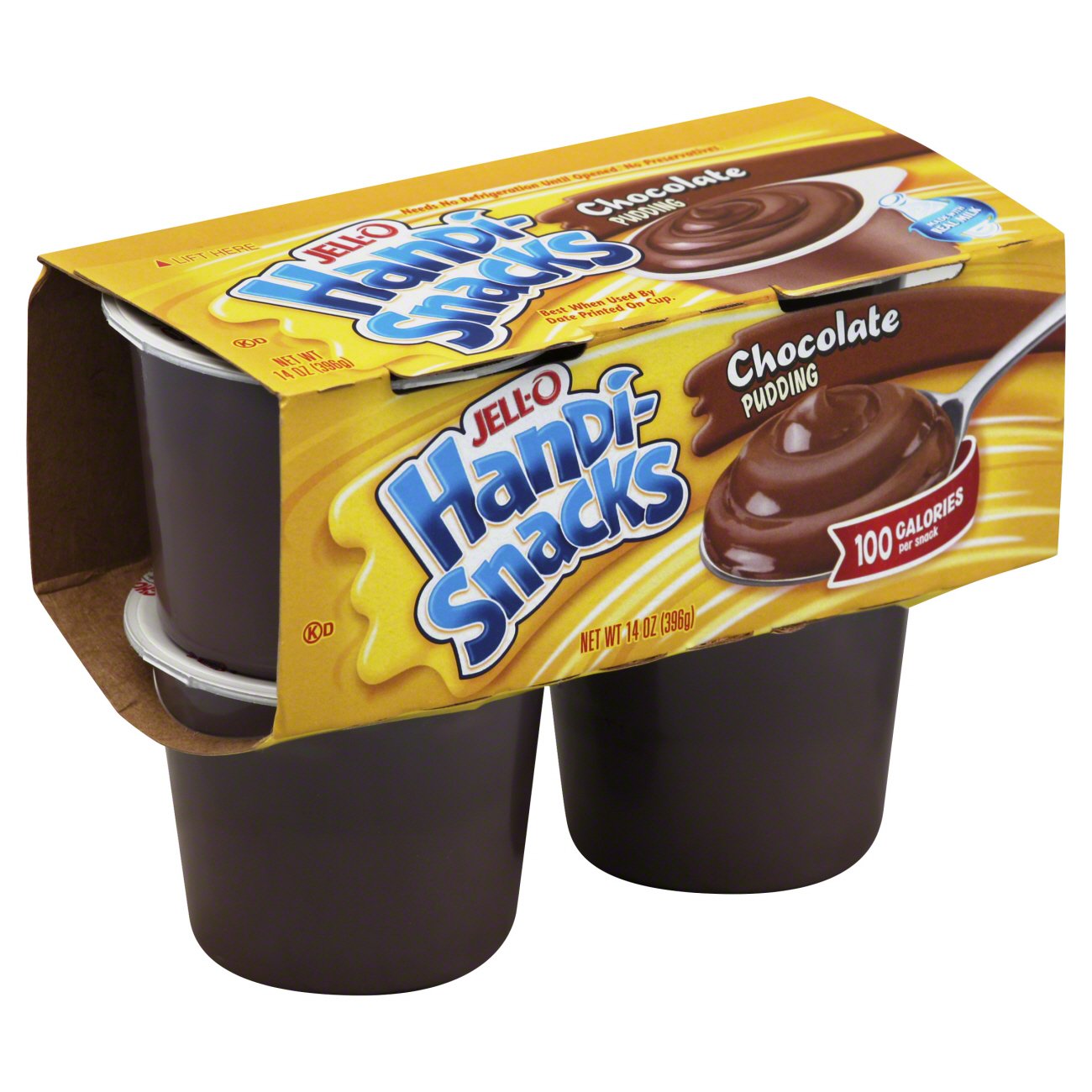 Jell-O Handi-Snacks Chocolate Pudding - Shop Pudding & Gelatin at H-E-B