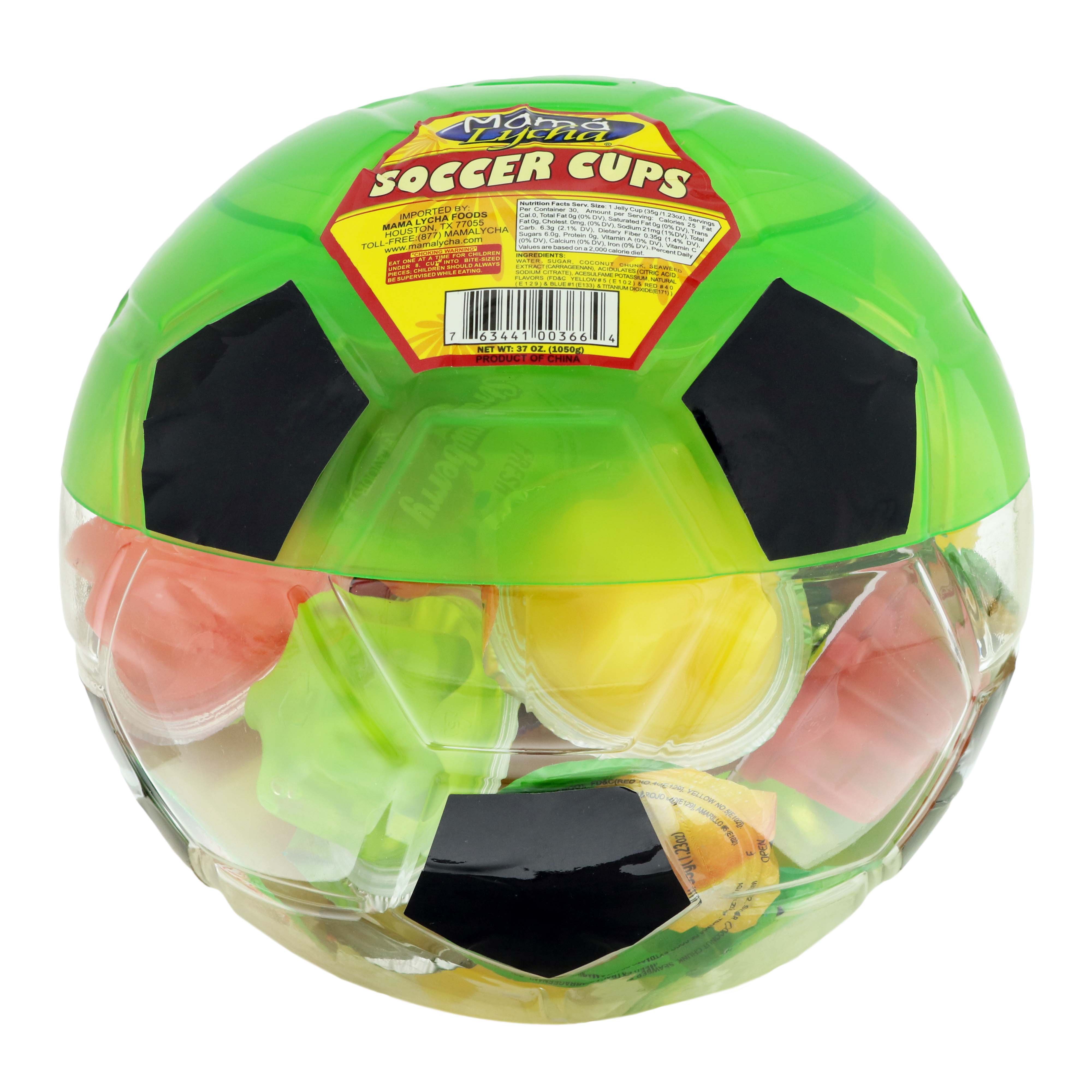 Mama Lycha Soccer Cups - Shop Pudding & gelatin at H-E-B