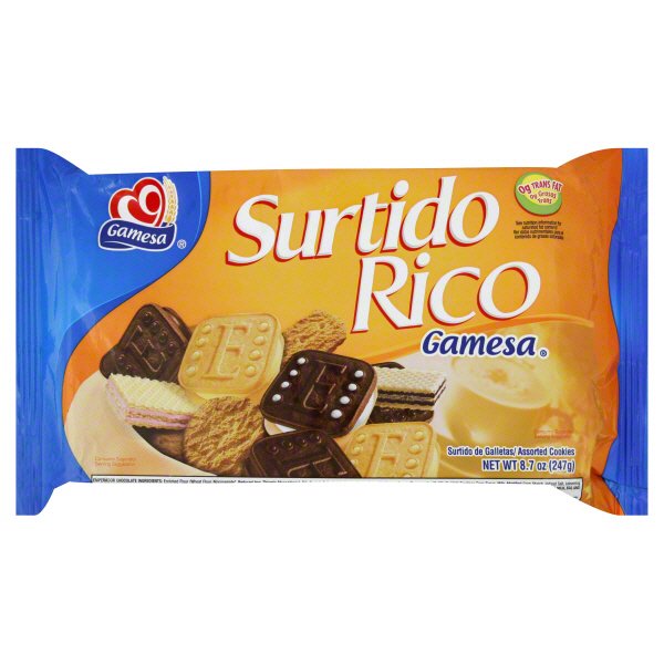 Gamesa Surtido Rico Assorted Cookies - Shop Cookies at H-E-B