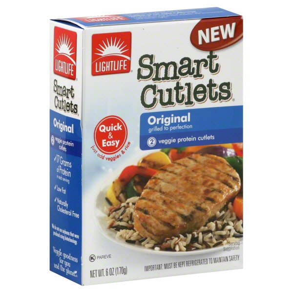 Lightlife Smart Cutlets Original Veggie Protein Cutlets - Shop Tofu ...