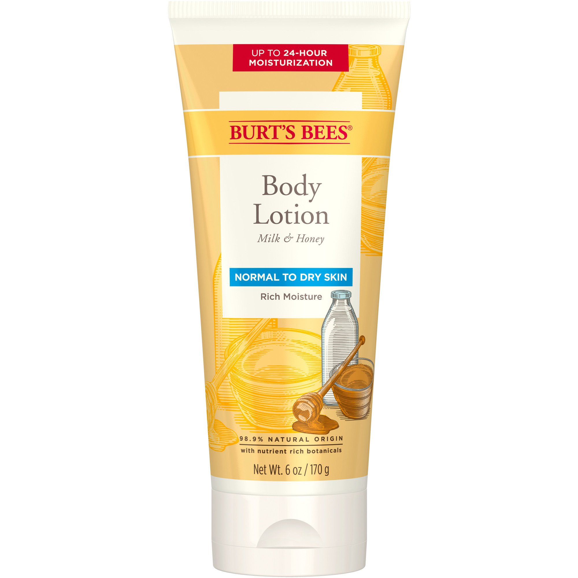 Burt's Bees Body Lotion for Normal to Dry Skin with Milk & Honey - Shop ...