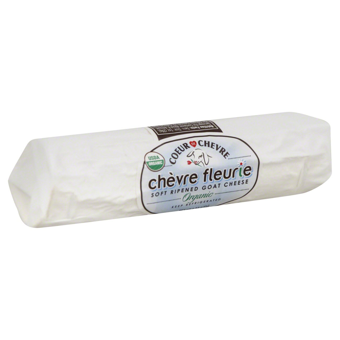 Coeur De Chevre Organic Chevre Fleurie - Shop Cheese at H-E-B