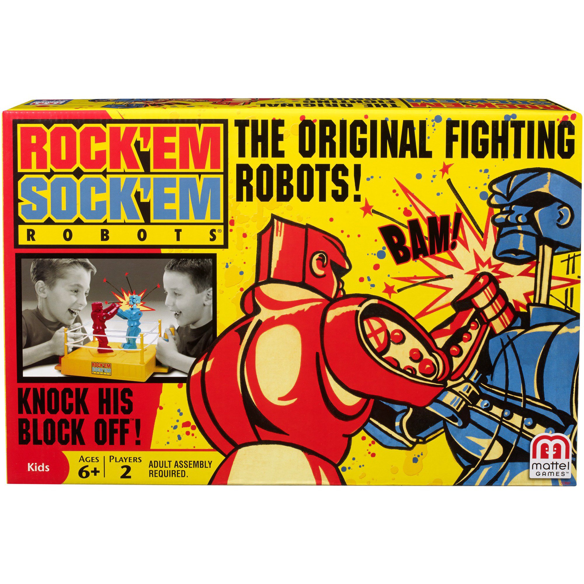 Rock'em Sock'em The Original Fighting Robots - Shop Games at H-E-B