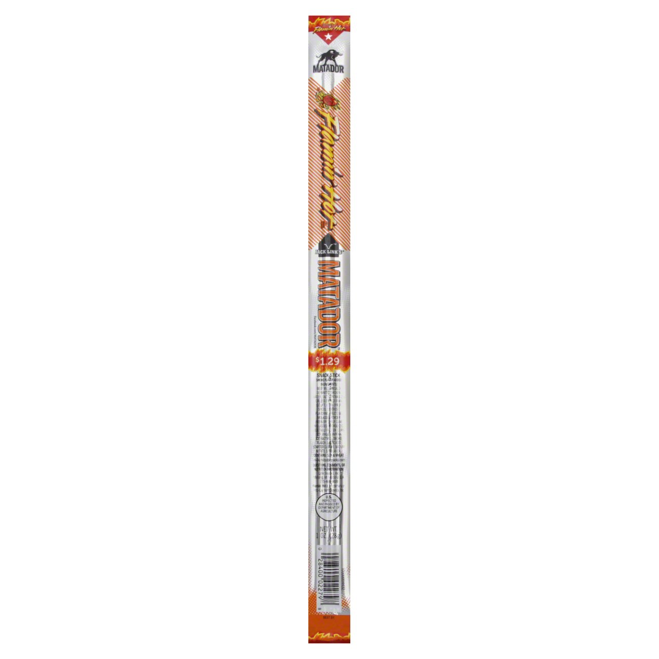 Matador Flamin Hot Beef Stick - Shop Jerky at H-E-B
