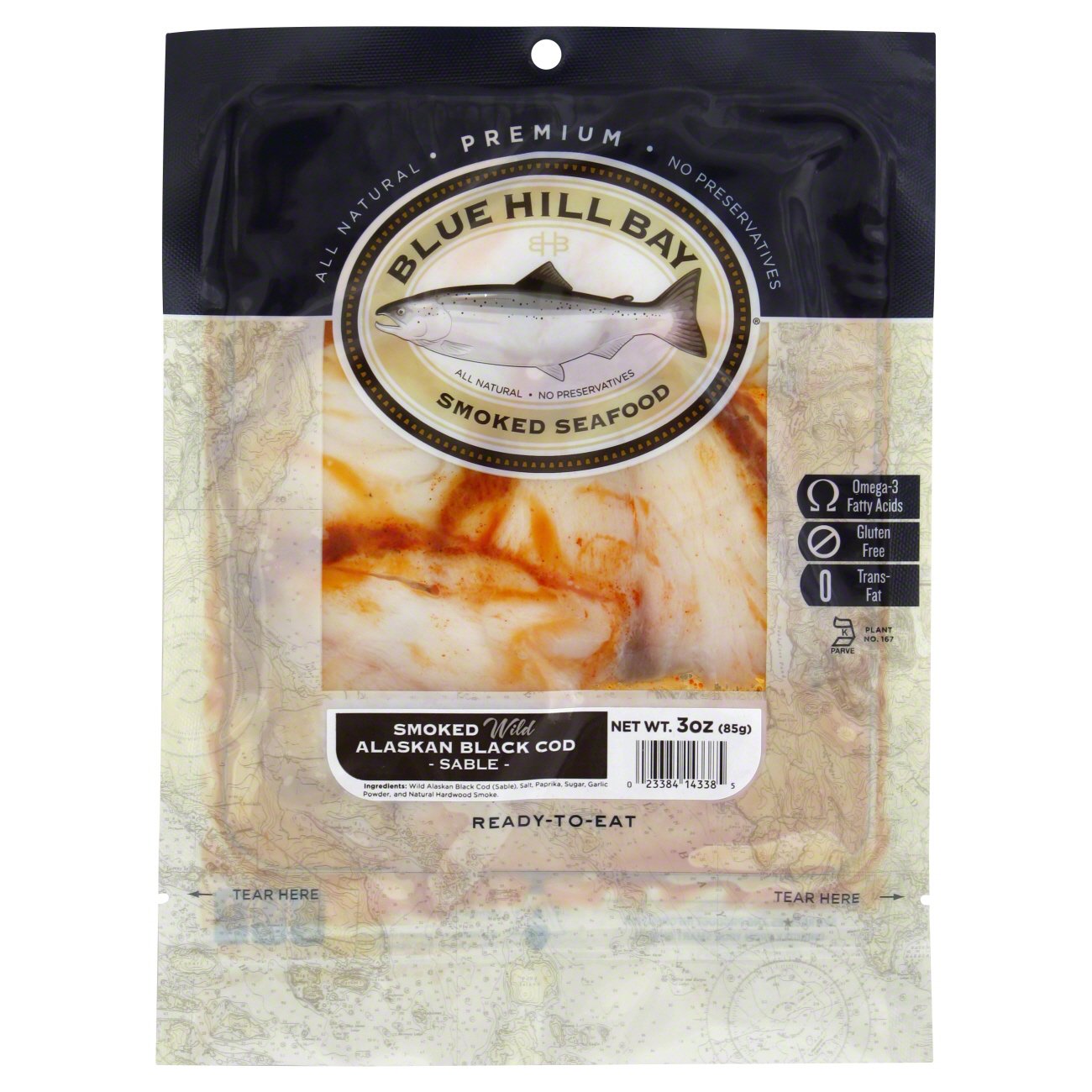 Blue Hill Bay Smoked Wild Alaskan Black Cod - Shop Meat at H-E-B