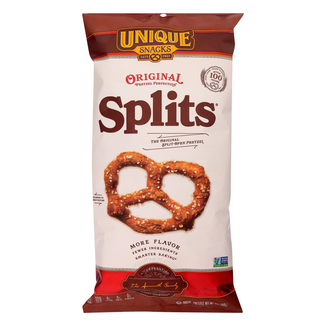 Unique Original Splits Pretzels - Shop Chips at H-E-B