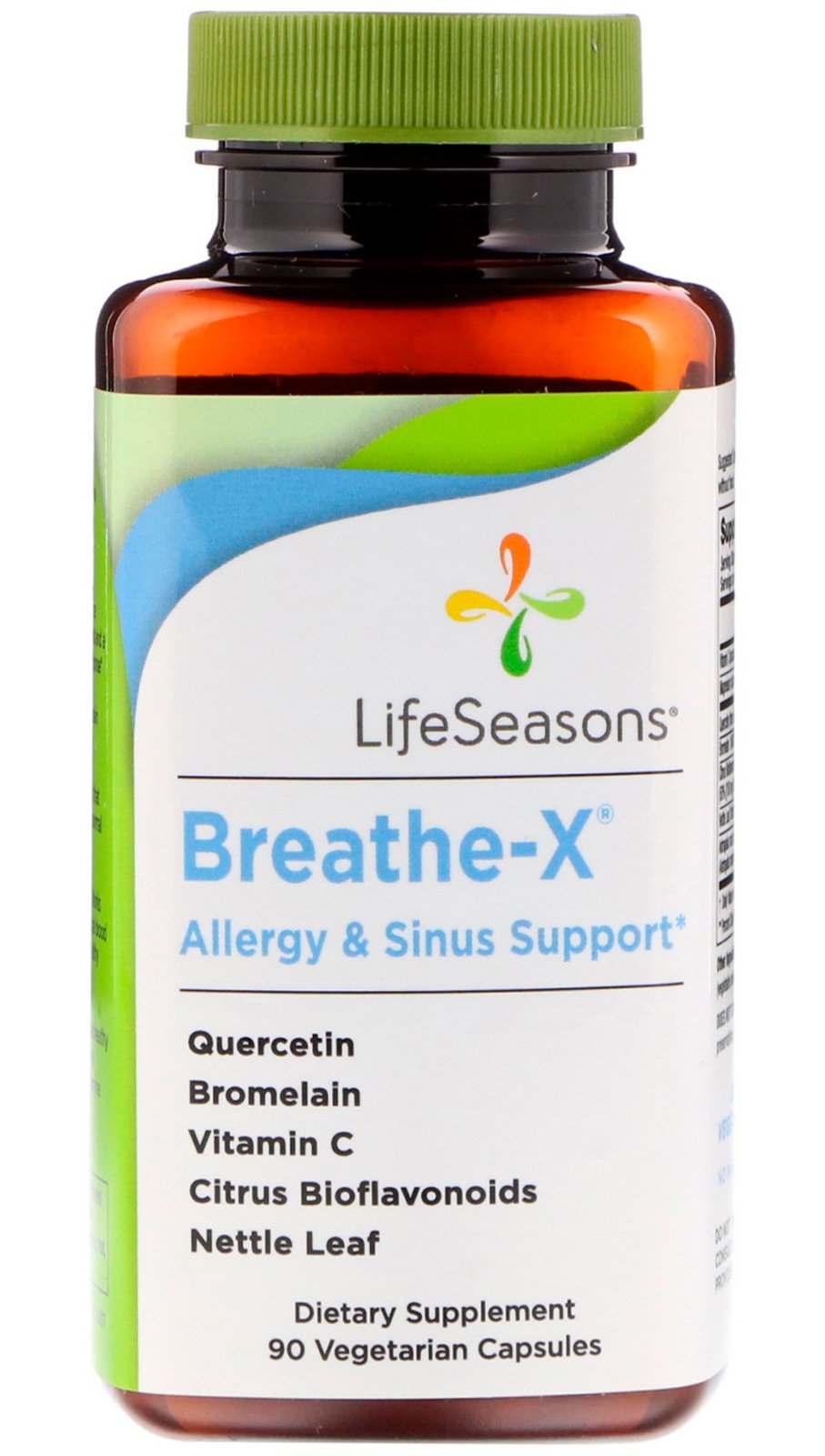 LifeSeasons Breath X Sinus Support Vegicaps - Shop Vitamins ...