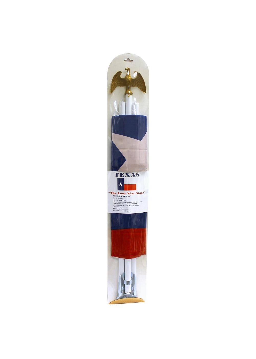 Seasonal Designs Texas Flag Kit - Shop Outdoor decor at H-E-B