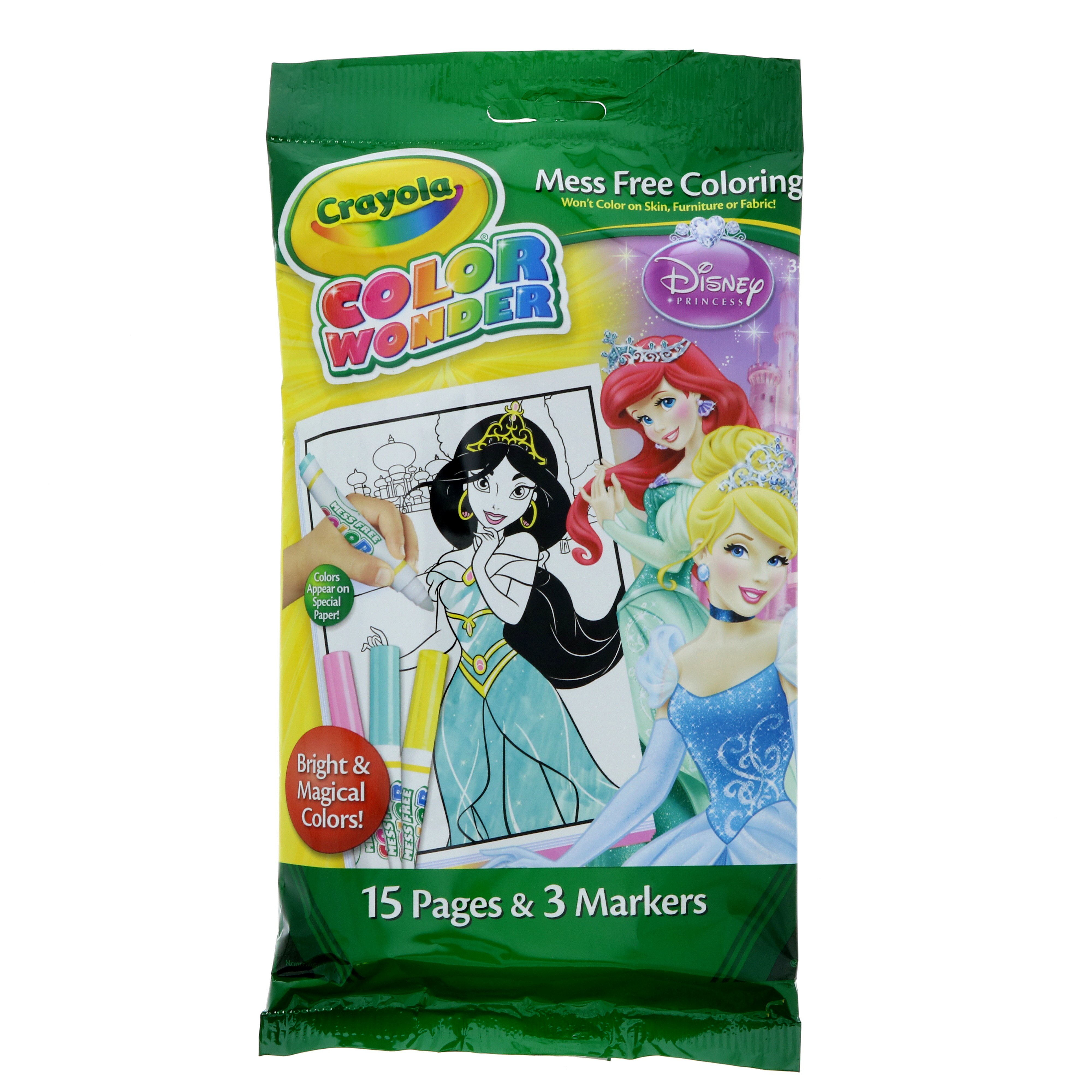 Crayola Disney Princess Color Wonder Markers & Mini Color Pad - Shop ...