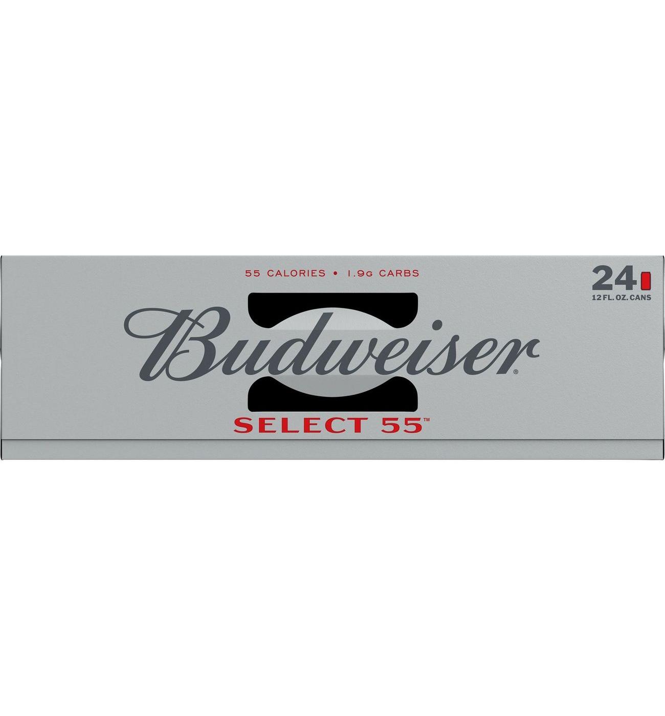 Budweiser Bud Select 55 Beer 12 oz Cans - Shop Beer at H-E-B