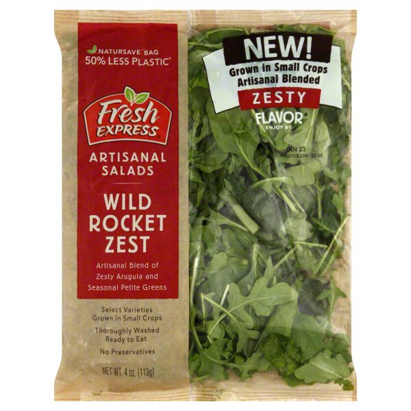 Fresh Express Artisanal Salads Wild Rocket Zest - Shop Lettuce & Leafy ...