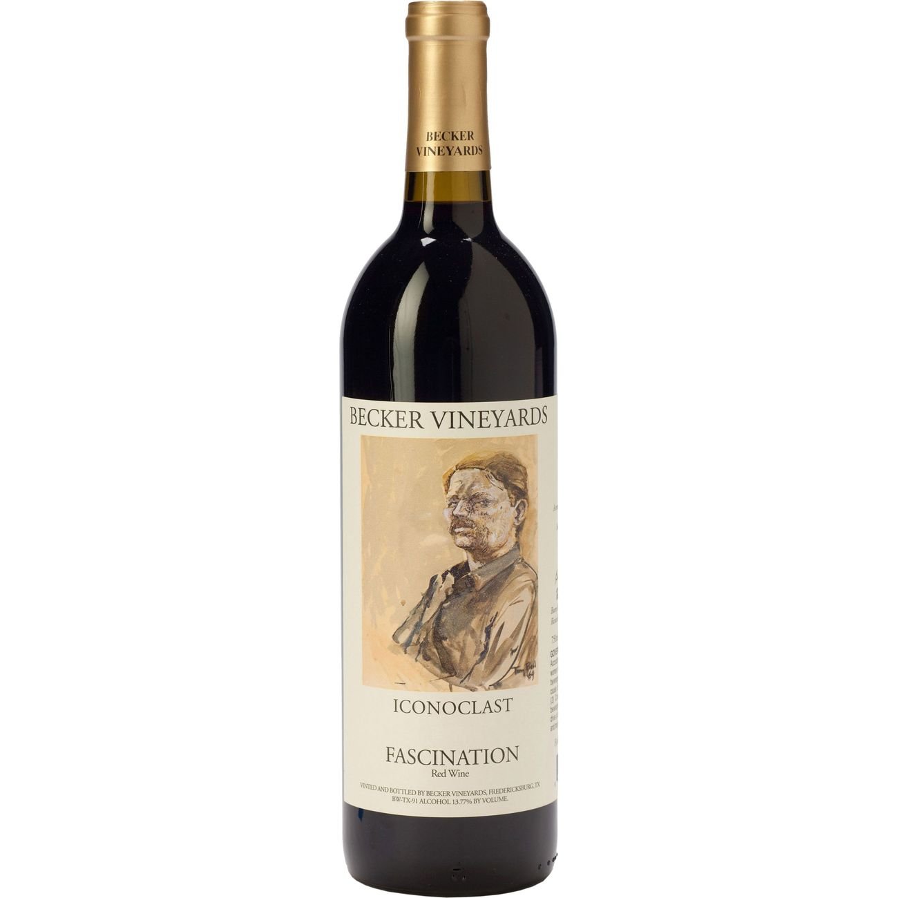 Becker Vineyards Iconosclast Fascination Texas Red Wine - Shop Wine at ...
