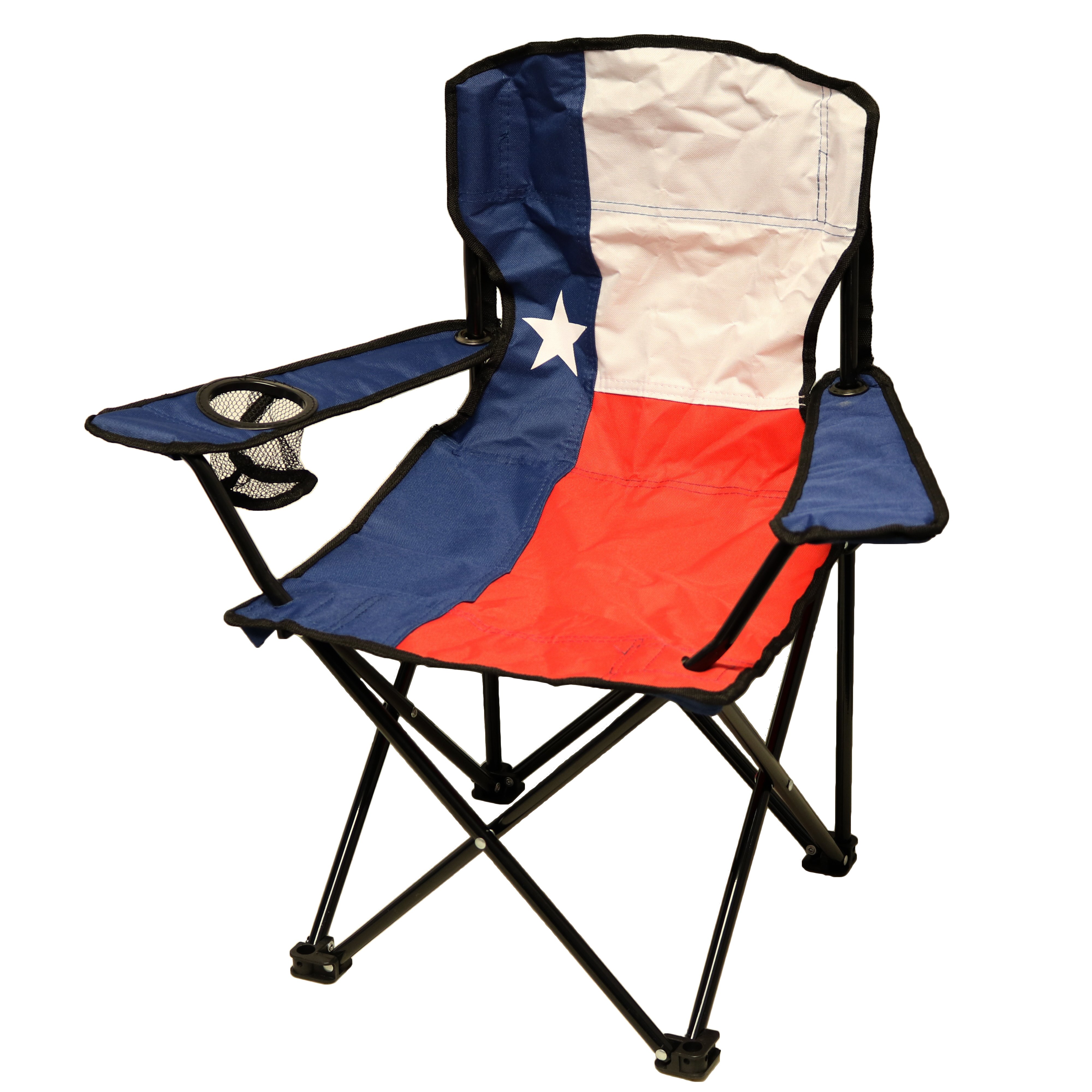 Outdoor Solutions Texas Flag Folding Arm Chair - Shop Patio & Outdoor ...