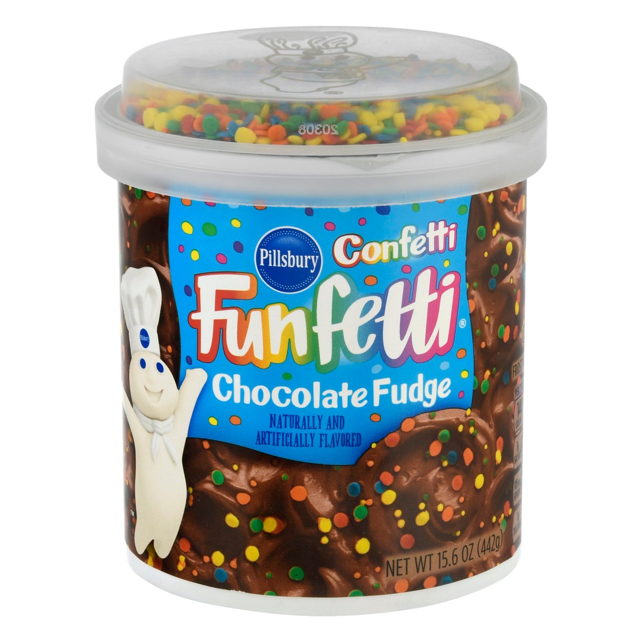 Pillsbury Funfetti Chocolate Fudge Frosting - Shop Icing & decorations ...