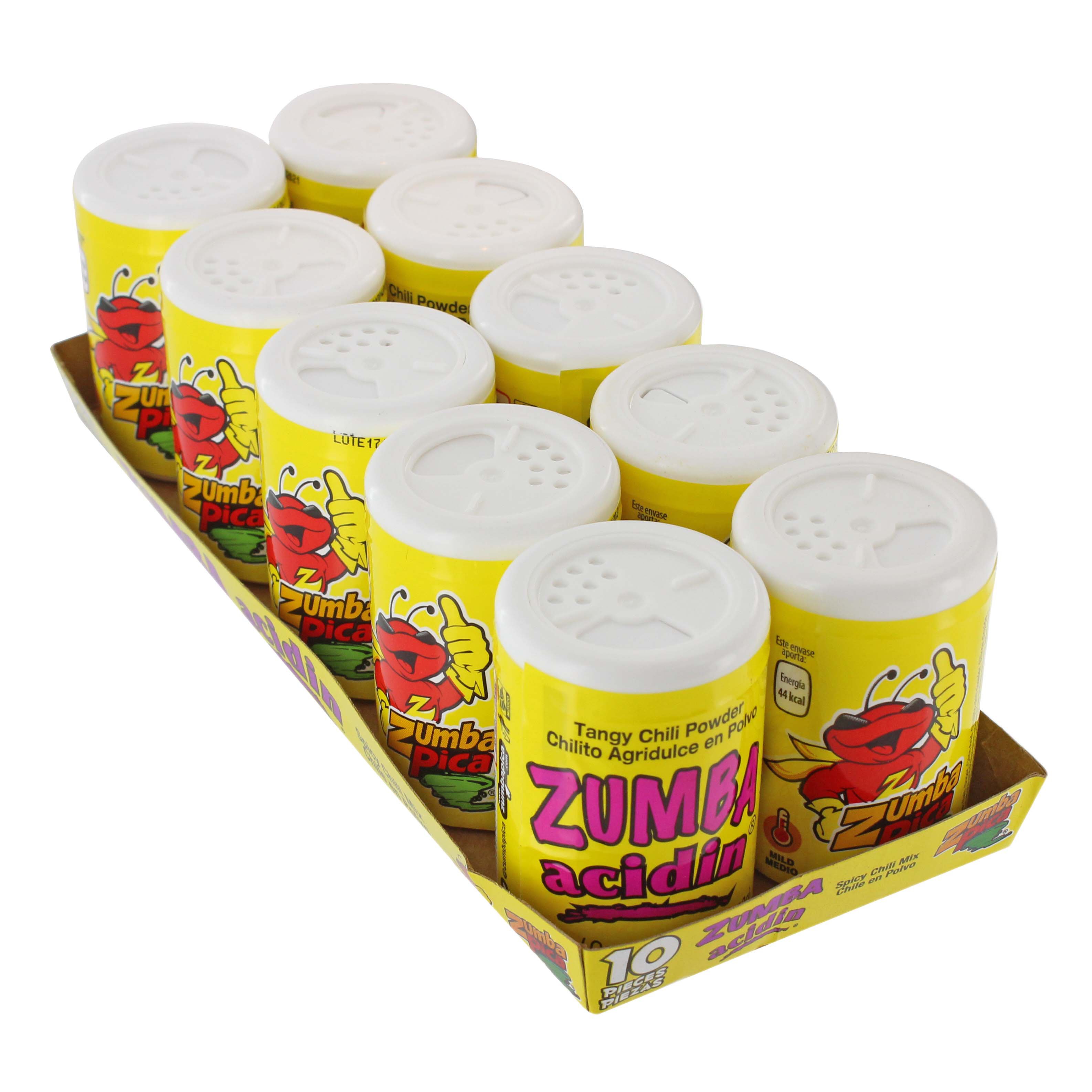 Zumba Pica Acidin Tray, 10 ct - Shop Candy at H-E-B