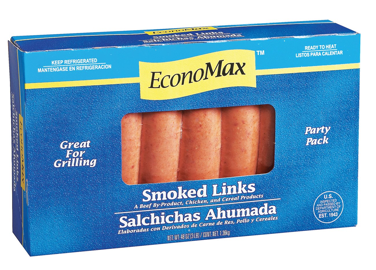 Economax Smoked Sausage - Shop Meat at H-E-B