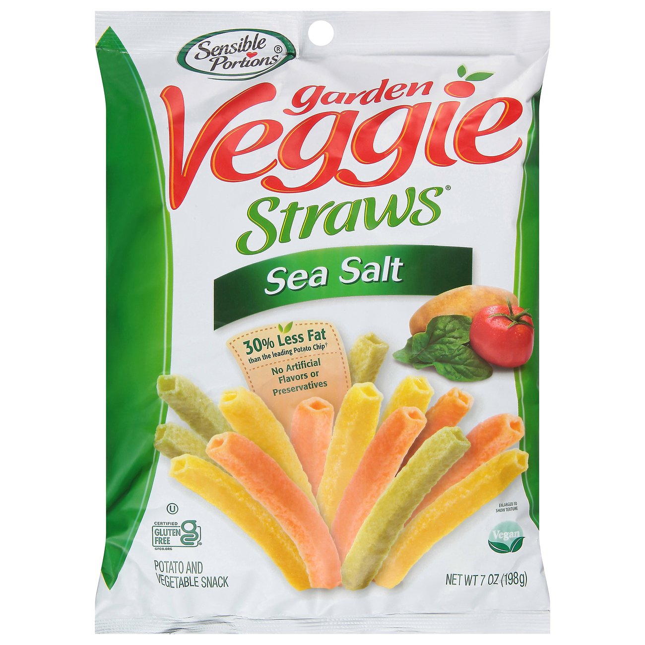 Sensible Portions Lightly Salted Garden Veggie Straws - Shop Chips at H-E-B