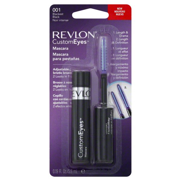 Revlon Custom Eyes Blackest Black Mascara - Shop Mascara at H-E-B