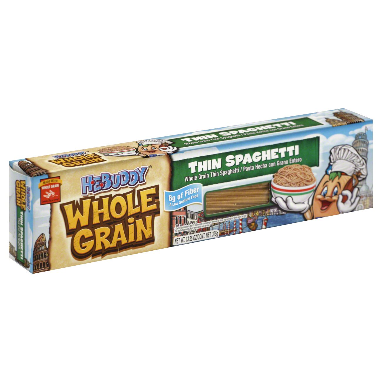 H-E-Buddy Whole Grain Thin Spaghetti - Shop Pasta at H-E-B