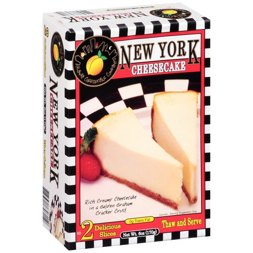 Atlanta Cheesecake Company New York Style Cheesecake Slices - Shop ...
