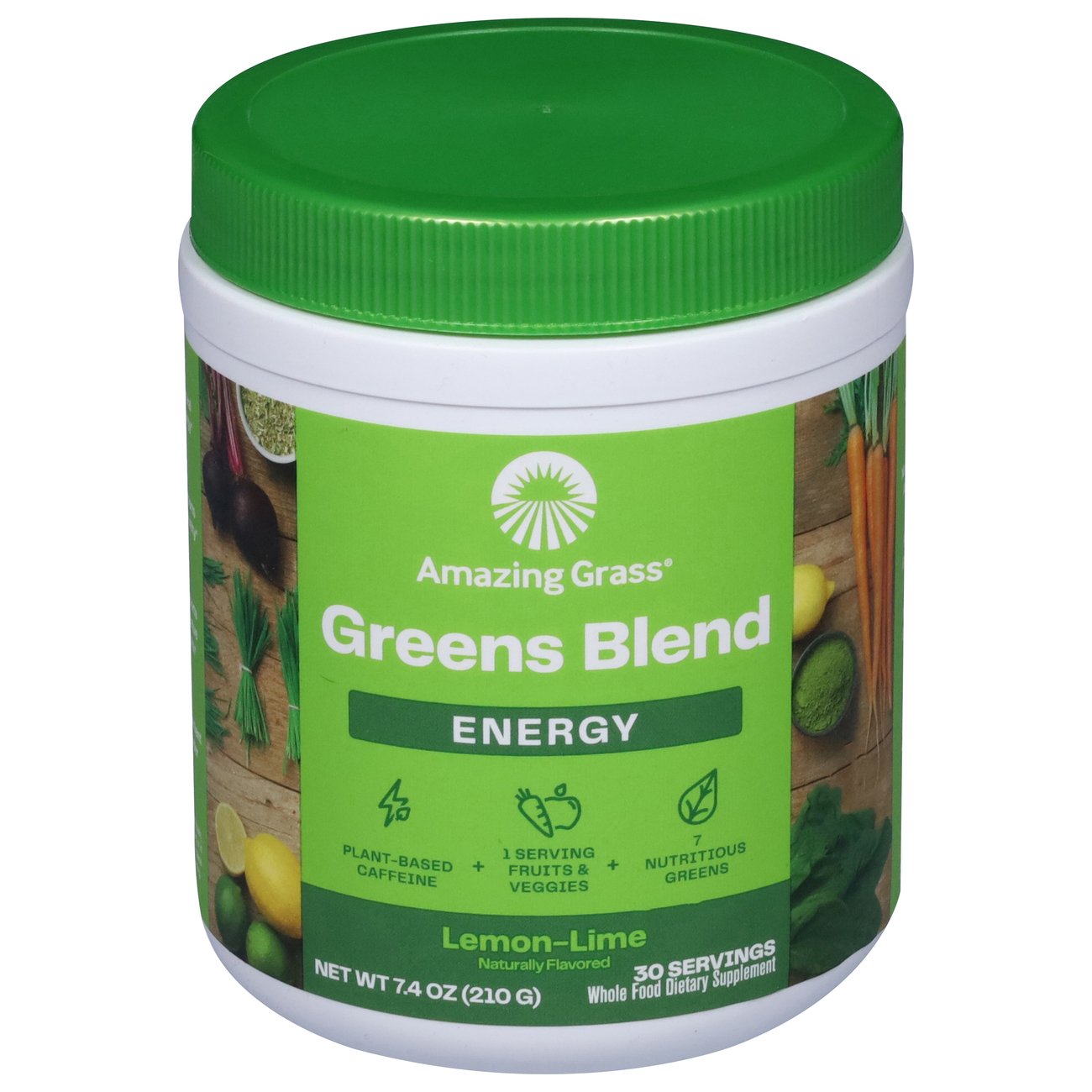 Amazing Grass Greens Blend Energy Supplement - Lemon-Lime - Shop Diet ...