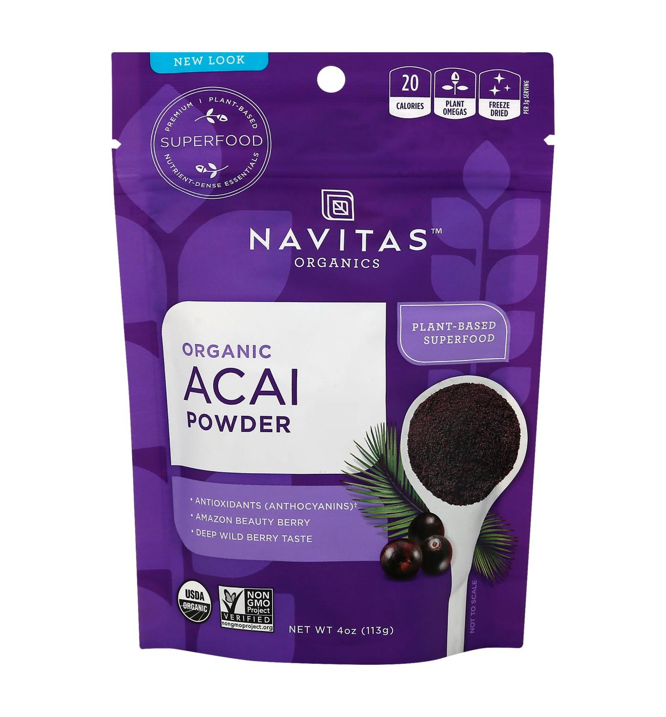 Navitas Organics Acai Powder - Shop Antioxidants at H-E-B