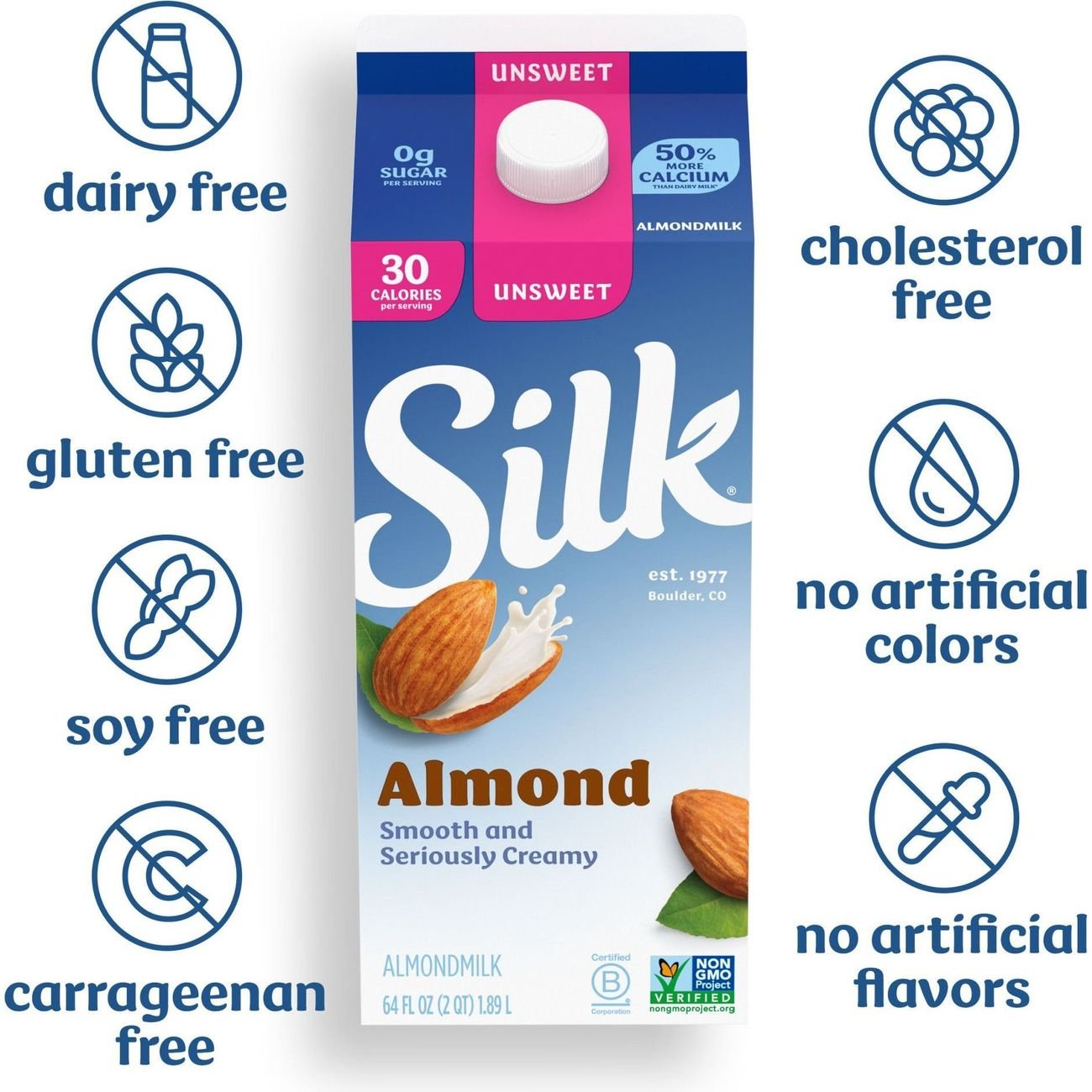 Silk Almond Milk Nutrition Facts