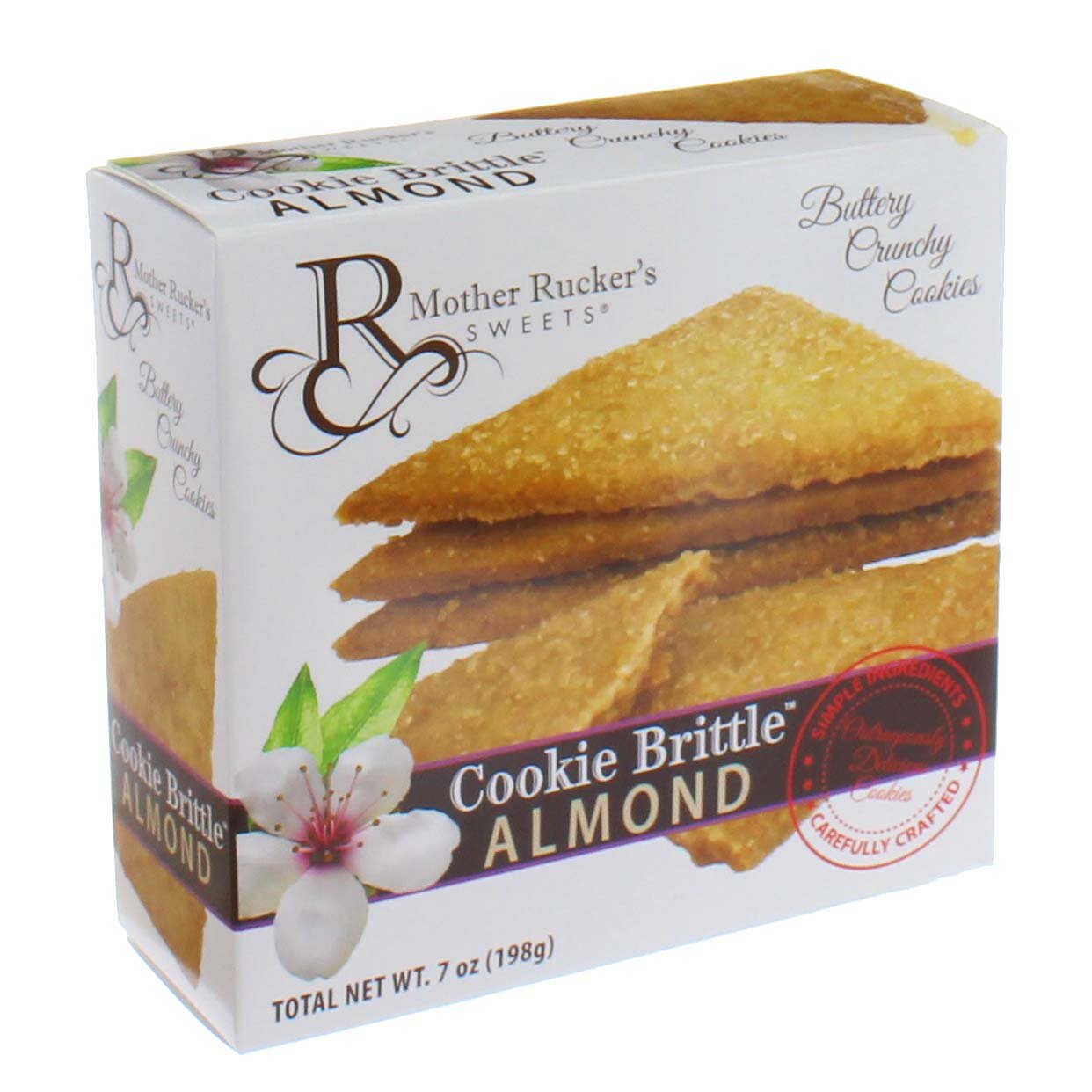 Mother Rucker's Sweets Almond Cookie Brittle - Shop Cookies at H-E-B