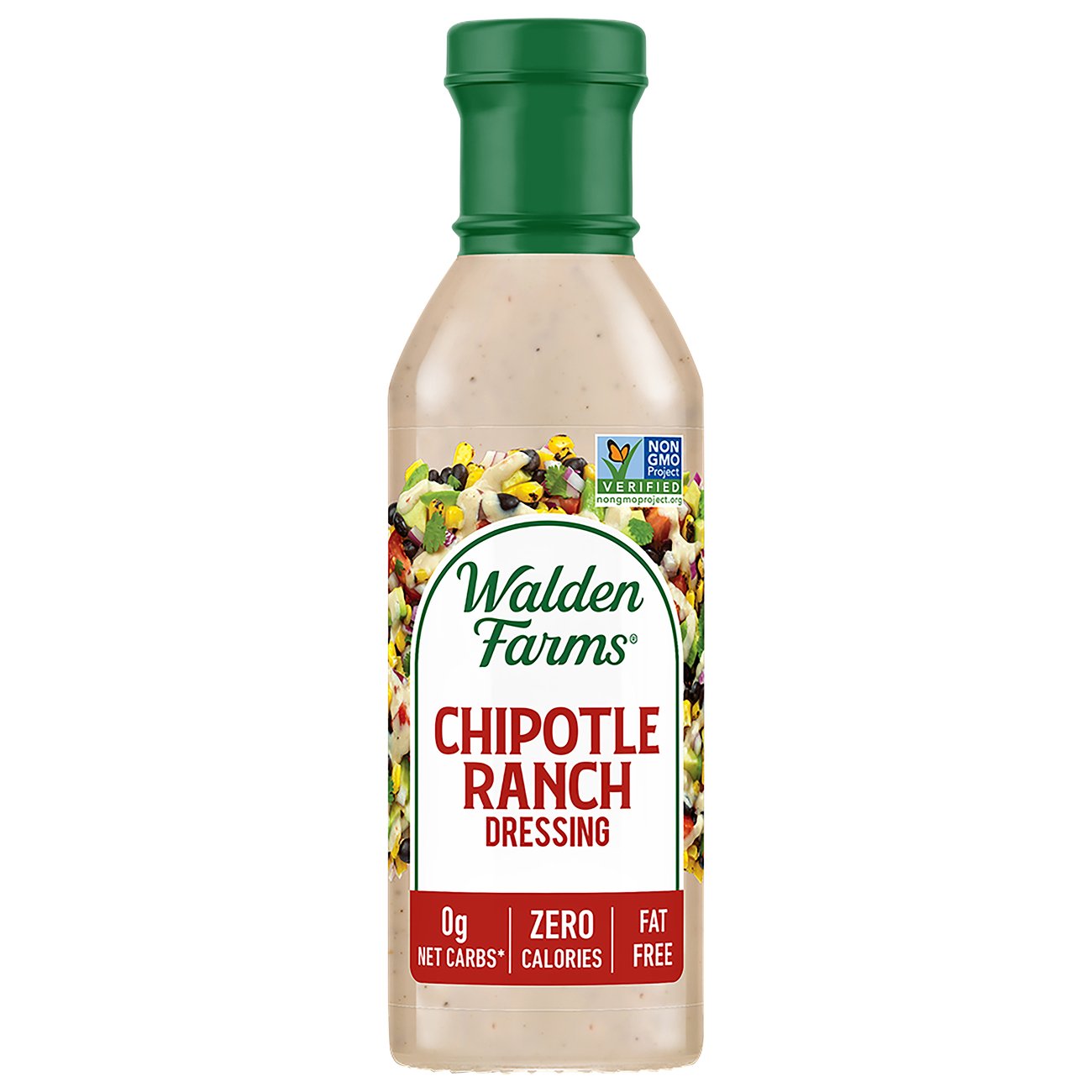 Walden Farms Chipotle Ranch Dressing & Vinaigrette - Shop Salad ...